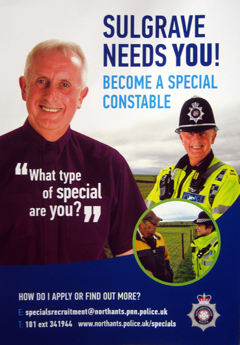Northants Police seeking volunteers for “Parish Special Constable ...