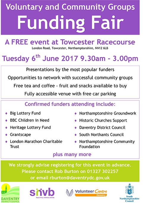 Funding Fair at Towcester Racecourse on Tuesday 6th June « Sulgrave ...